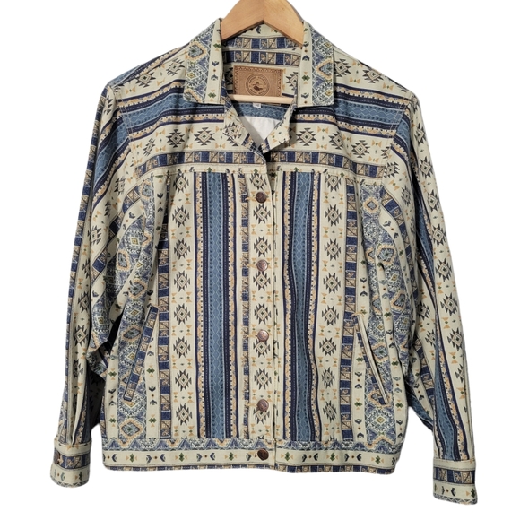 Vintage | Jackets & Coats | Vintage Gotcha Covered Aztec Southwestern ...